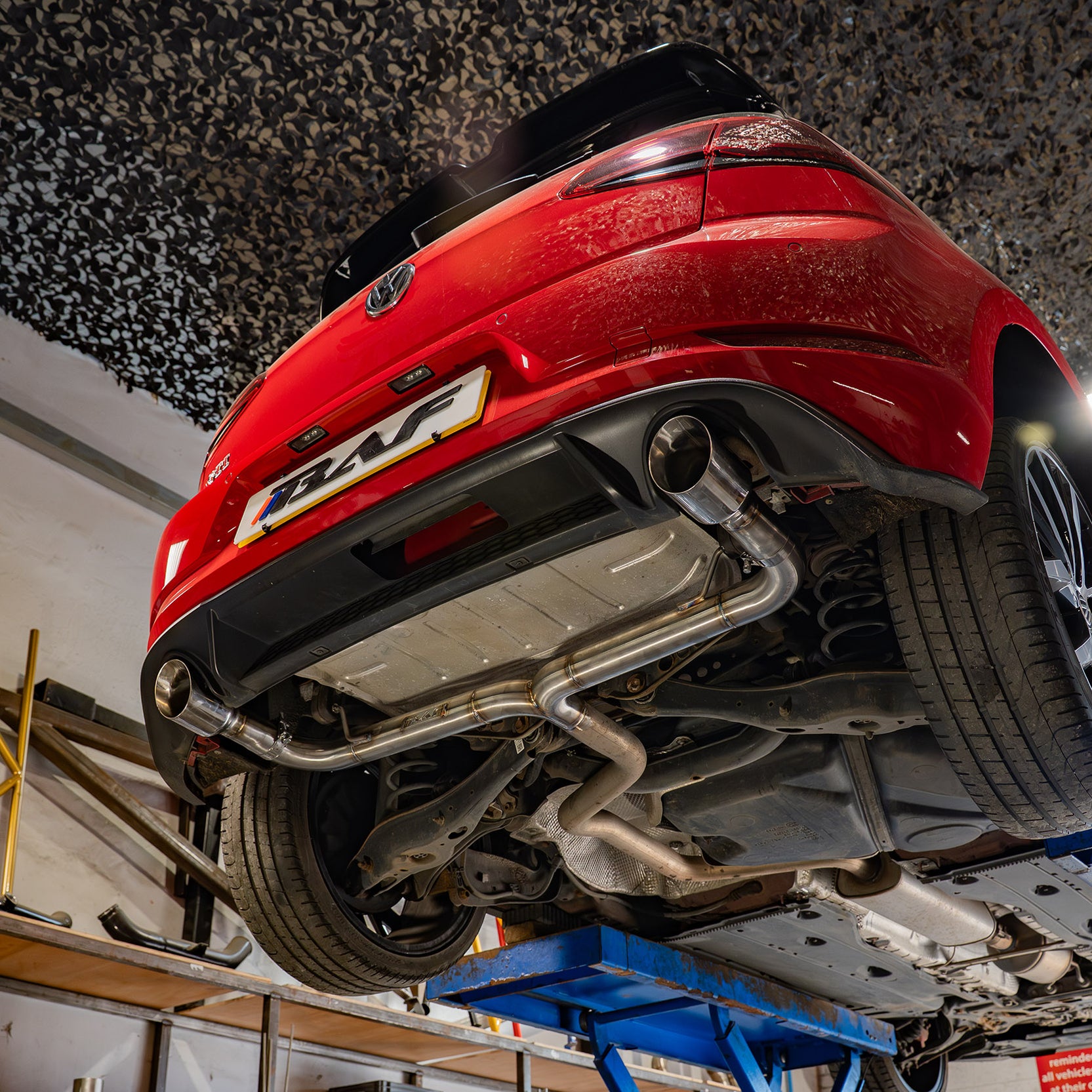 Custom Back Box Exhaust System — BAF Performance