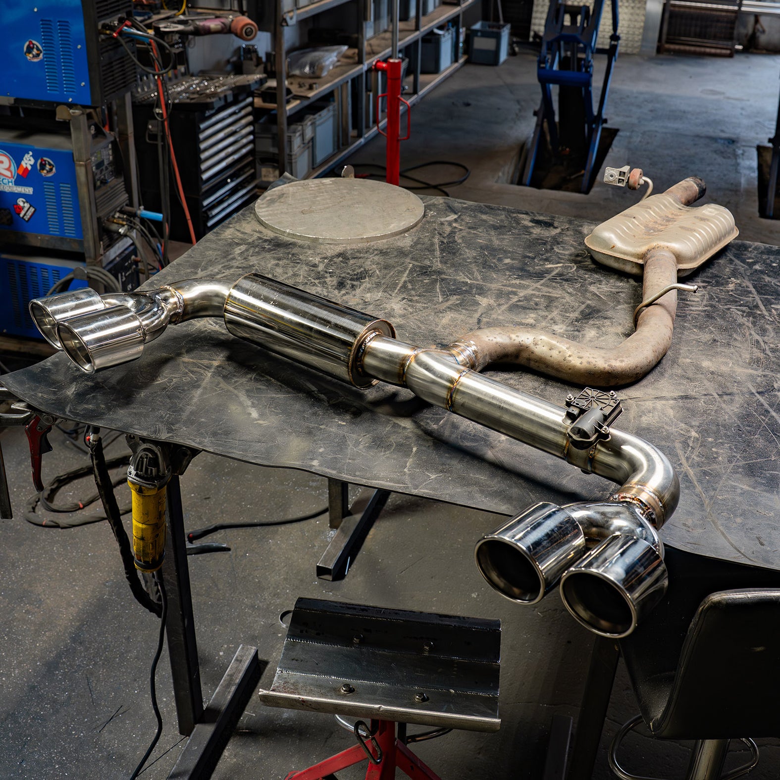 Custom Valved Exhaust System — BAF Performance